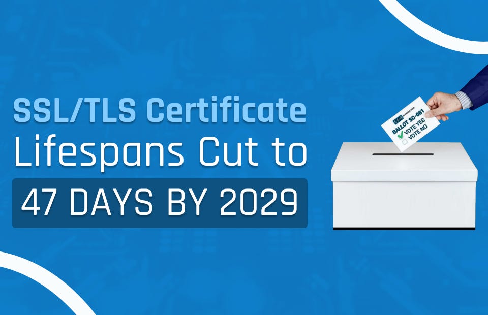Breaking: SSL/TLS Certificate Validity Reduced to 47 Days | by Certera | Medium