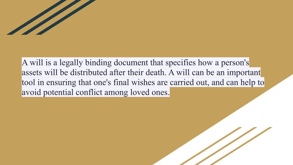 A Will And Why A Will is Important? | by IBC Bee By Noor Uddin | Medium