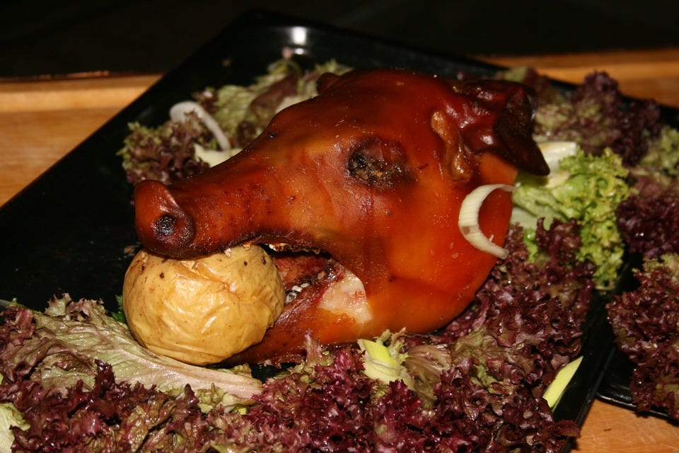 First Food Experiences: Roasted Pig (Lechòn) | by Fox Marks ATX | My ...