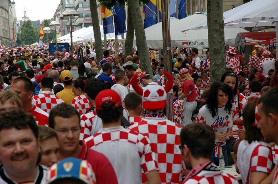 Ripping Up The Tablecloths. At the 2006 FIFA World Cup Croatia… | by ...