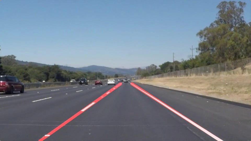 Lane Line Detection — Self Driving Car | by Bantwale Diress | Medium