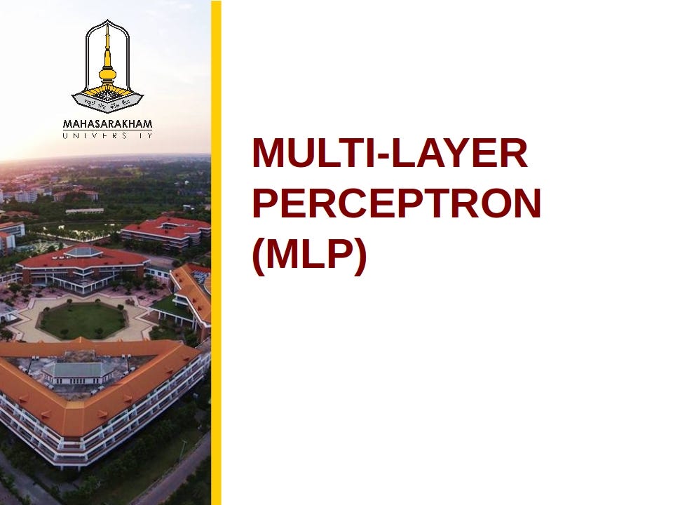 Implement Multi-Layer Perceptron in Python | by Olarik Surinta | olarik ...