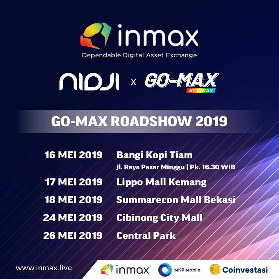 cryptoGO-MAX ROADSHOW 2019. 🇬🇧 GO-MAX ROADSHOW 2019 | by inmax_official ...
