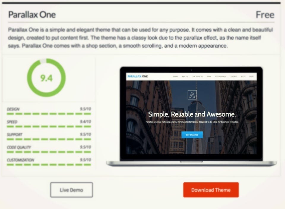 -JustFreeThemes- the best free WordPress themes | by Madalin Milea | Medium