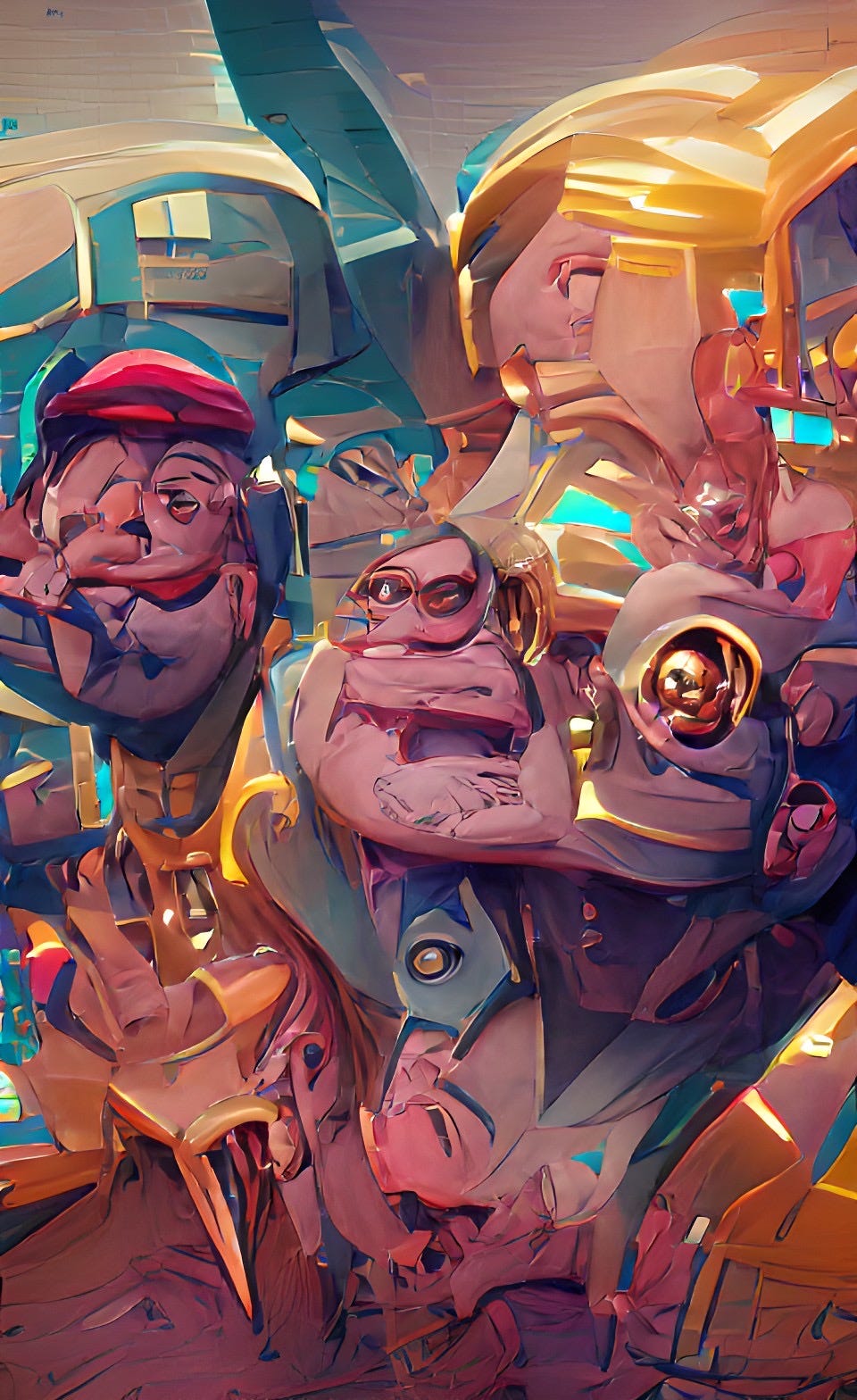 Unfamiliar faces - AF - Medium