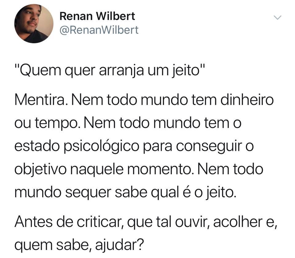 Quem quer arranja um jeito?. Para mim só existem dois tipos de… | by ...