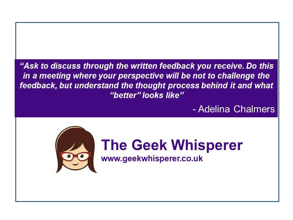 What perfect negative/constructive feedback looks like | by Adelina ...