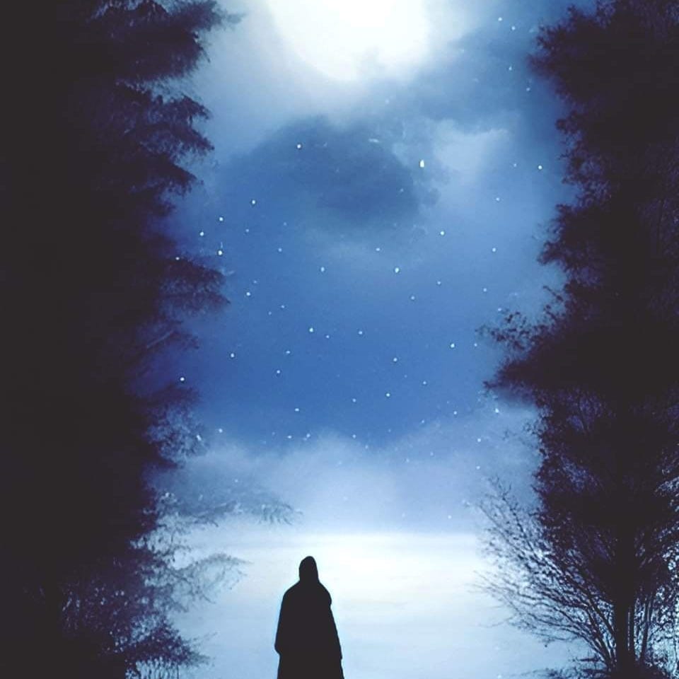 I see what’s really in front of me, - The sky stars, with you at its ...