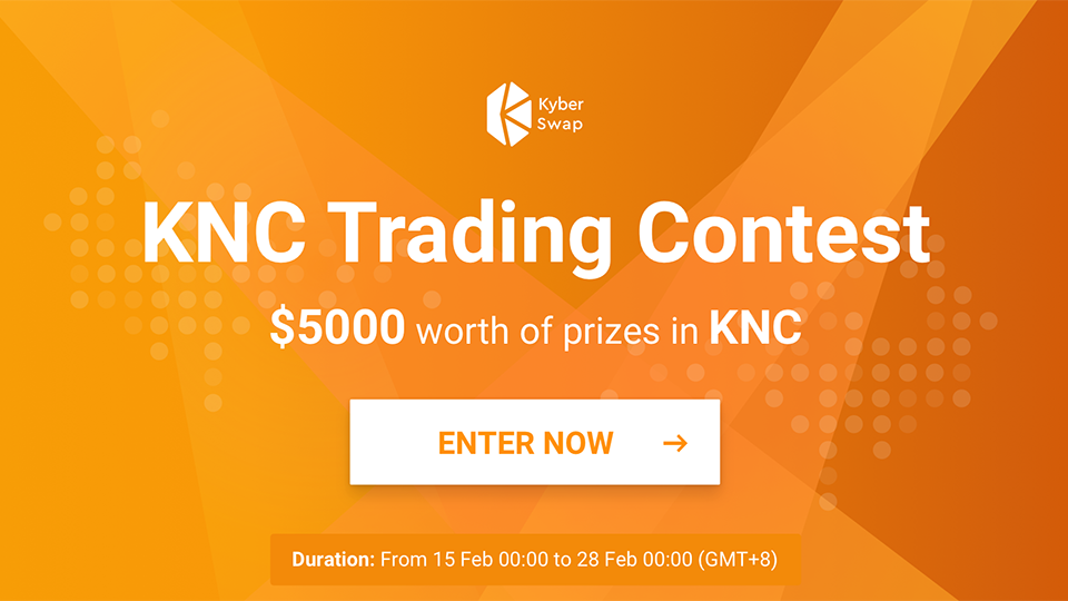 $5000 Kyber Network Crystal (KNC) Trading Contest | by Krystal Wallet ...