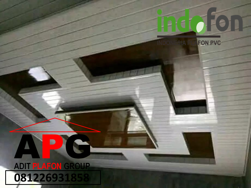 JASA PASANG PLAFON PVC SHUNDA/INDOFON GYPSUM GRC DI PEKUNCEN BANYUMAS ...
