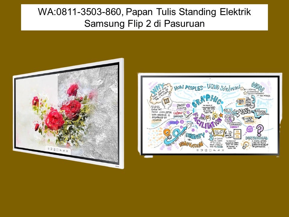 WA:0811–3503–860, Papan Tulis Standing Elektronik Samsung Flip 2 di ...
