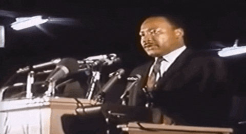 Martin Luther King Clapping