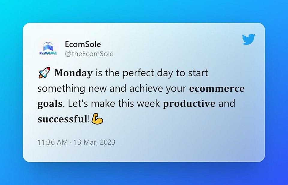 Happy Monday! Let’s make today the day we take action and strive ...