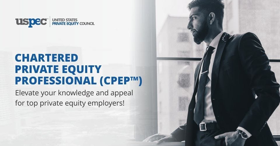 Why Take Up USPEC’s Chartered Private Equity Professionals (CPEP™) Program in 2020 | by Alina ...