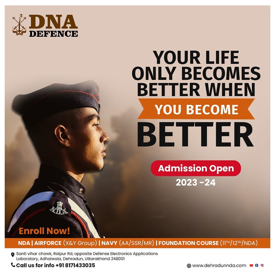 Admission Open 2023–24 — DNAD - DNA Defence - Medium