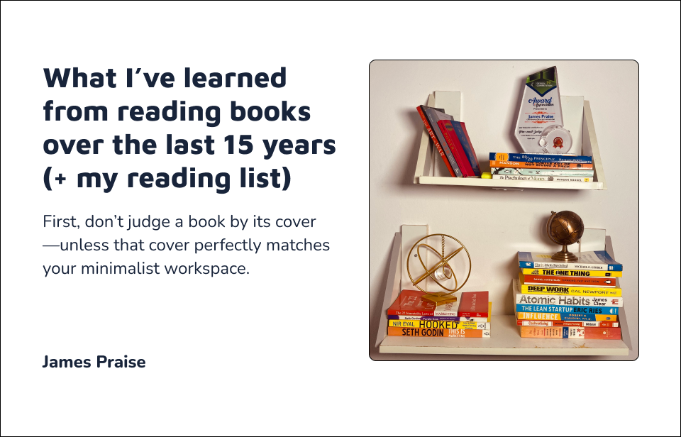 What I’ve learned from reading books over the last 15 years (+ my ...
