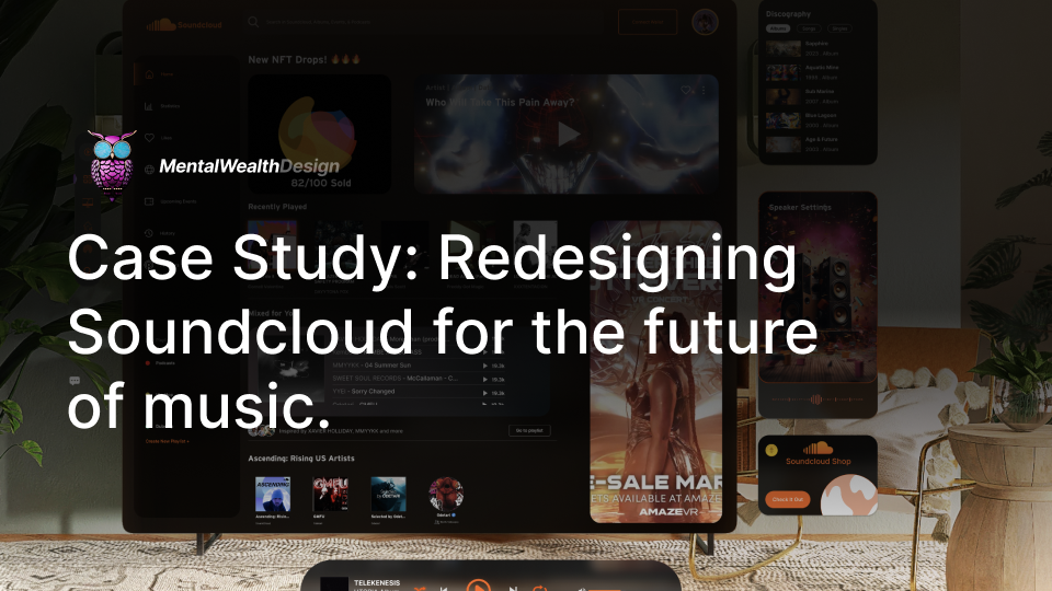 UX Case Study: Re-designing SoundCloud for the future of music. | by ...
