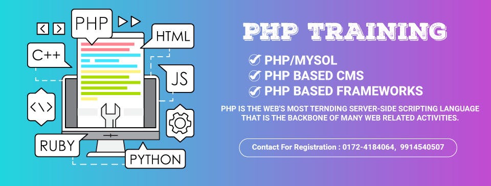 PHP Industrial Training in Mohali — Smart Serve Infotech | by Smart ...