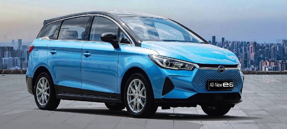 All-New BYD e6 — India’s First Premium Electric MPV - BYD Auto India ...