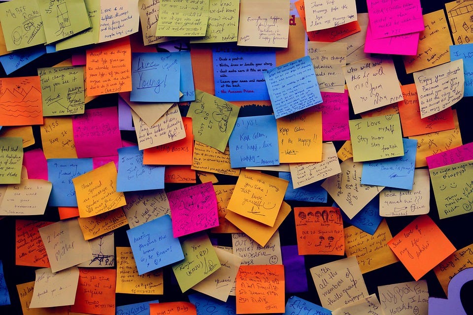 People are born equal, and so are sticky notes | by Maria Marica | Medium