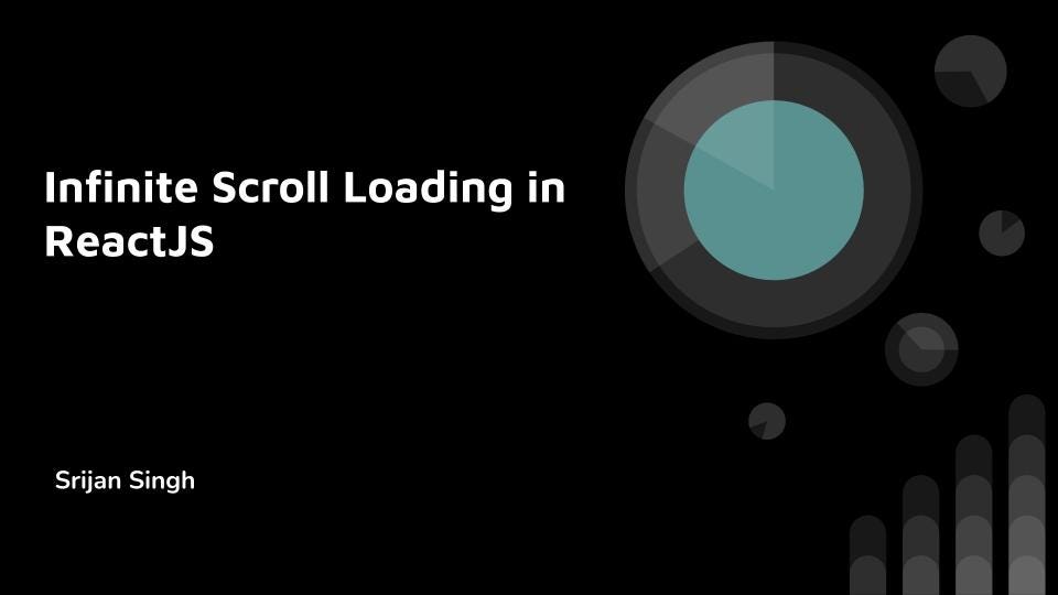 Implementing Infinite Scroll Loading in React | by Srijan Singh | Medium