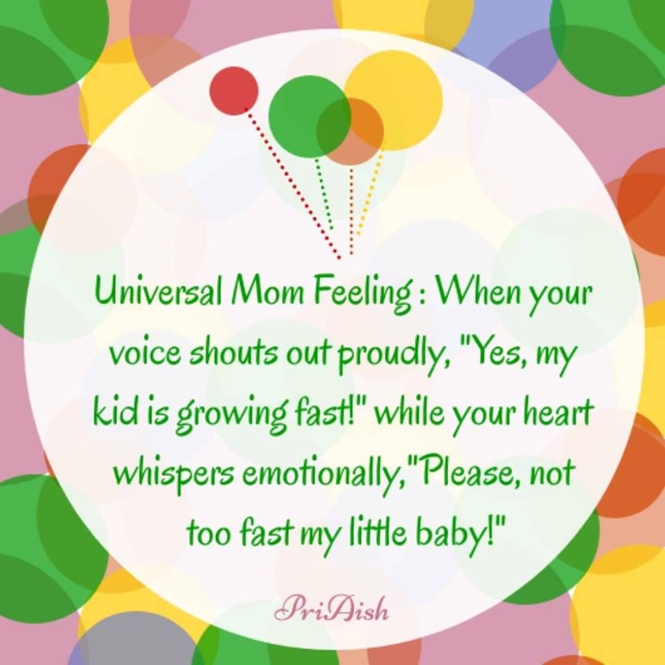 Universal Mom Feeling. Universal Mom feeling!! Yes, each Mom… | by ...