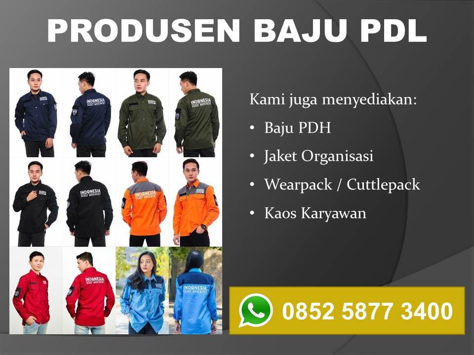 WA 085258773400, Produsen Baju PDL Banser di Palembang, Baju PDL Custom ...
