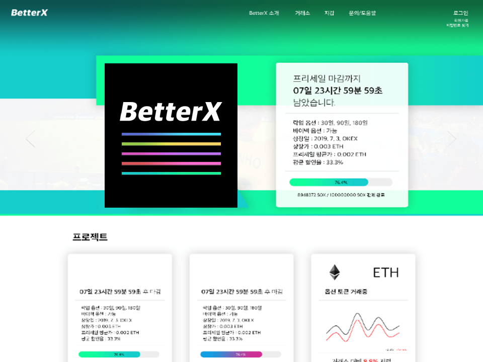 BetterX 토큰세일: 프로젝트 이점. BetterX는 옵션 토큰세일 및 거래 플랫폼입니다. | by BetterX ...