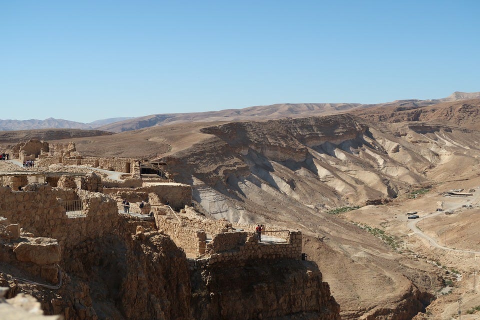 Jewish Zealots At Masada