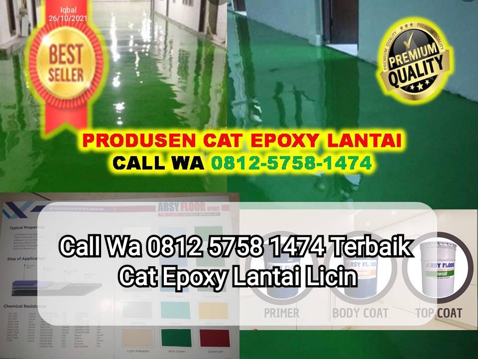 Call Wa 0812 5758 1474 Terbaik Cat Epoxy Lantai Licin | by Harga Cat ...