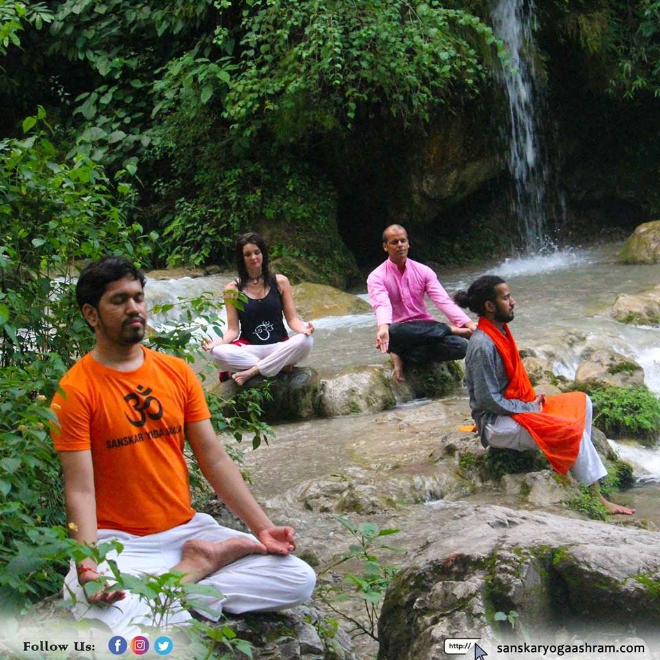Yoga Ashram in Rishikesh India. Only what you perceive, you know — the ...