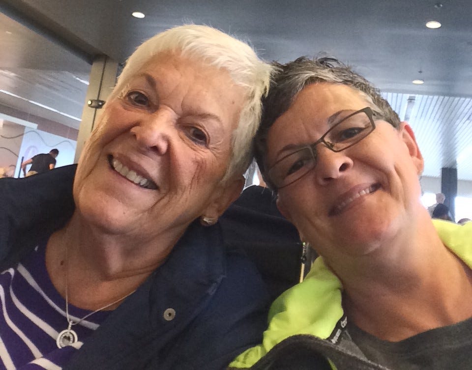 Traveling with My Mother | Kim Kelly Stamp | The Narrative Arc