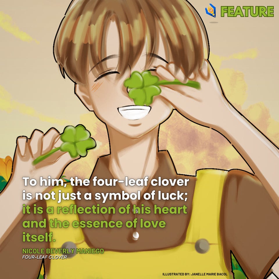 Four-Leaf Clover. By Nicole Beverly Maniego | by The Gray Space | Medium