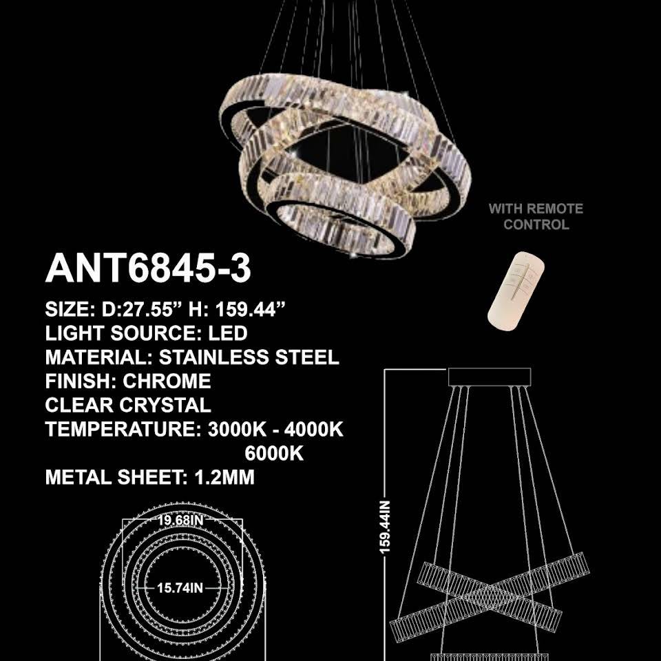 ANT6845–3 - ANT LIGHTING LLC - Medium