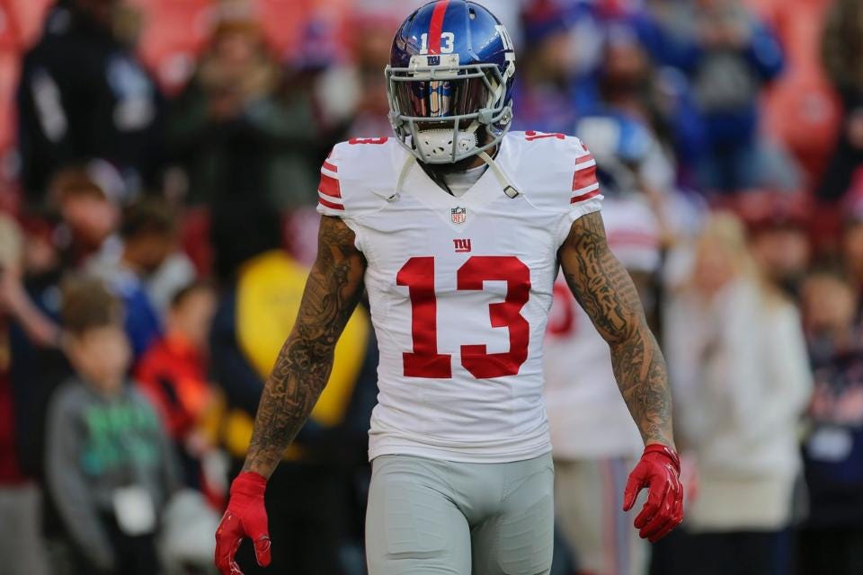 Victor Cruz Catch One Hand