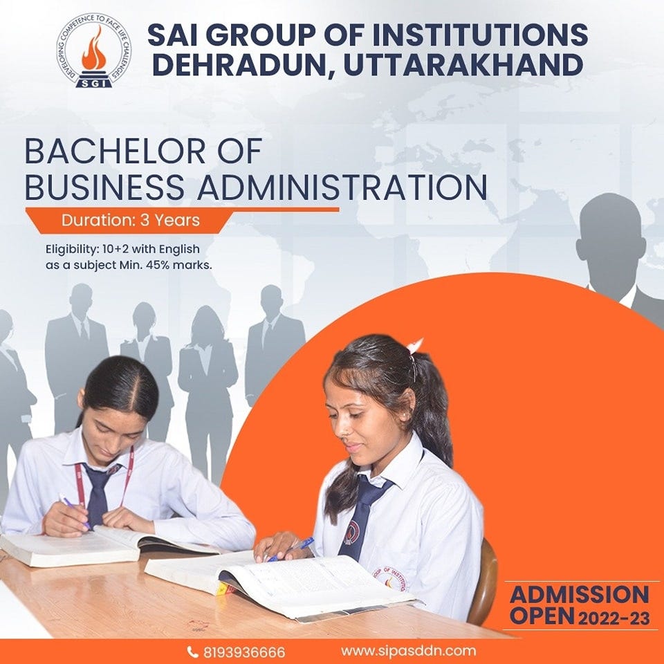 Best BBA College in Dehradun — Business Management College - Sai Group ...