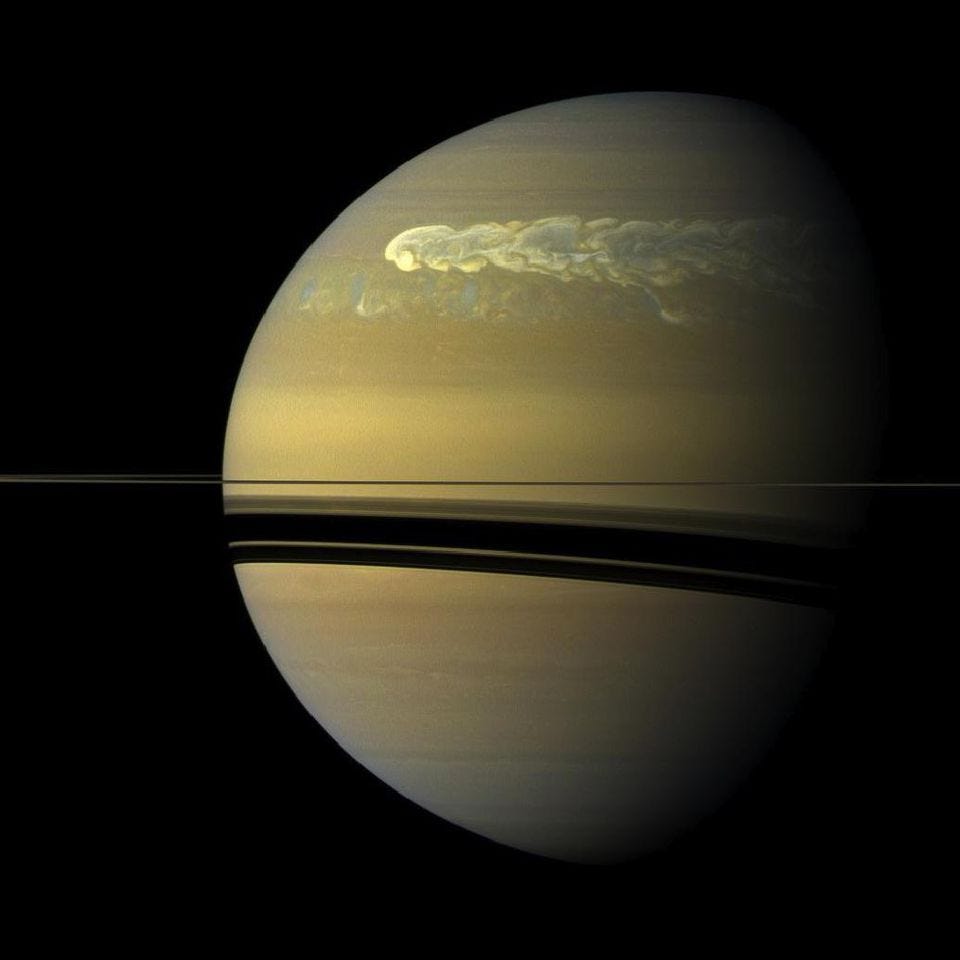 Saturn, Not Earth Or Jupiter, Has The Largest Storms In Our Solar ...