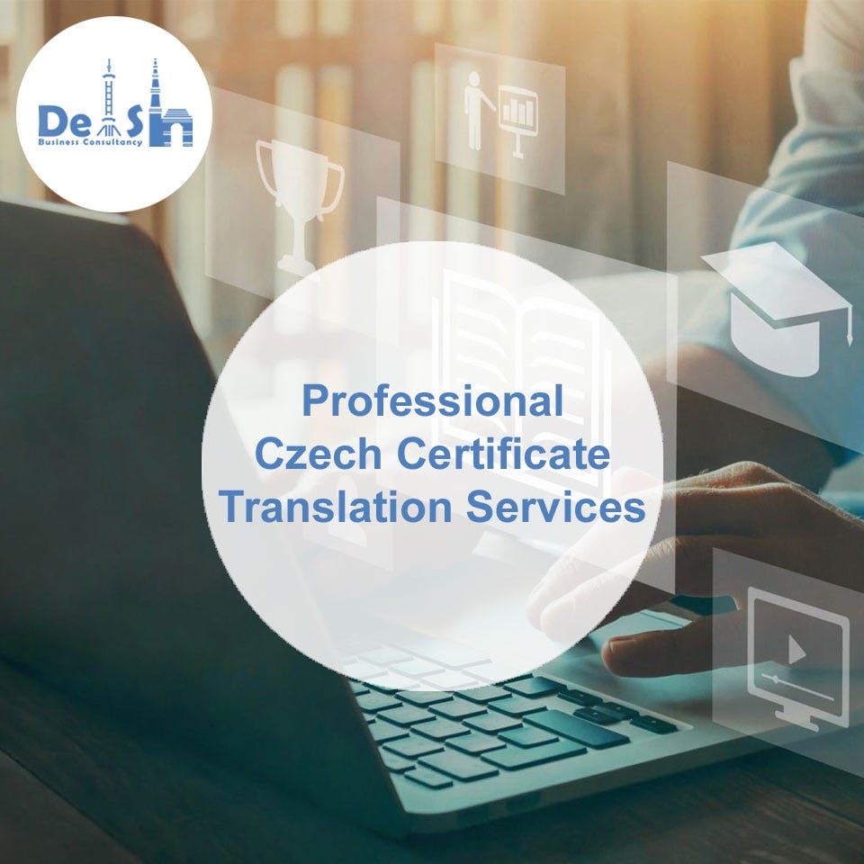 Czech Certificate Translation Services by Delsh Business Consultancy ... Czech Certificate Translation Services by Delsh Business Consultancy ...