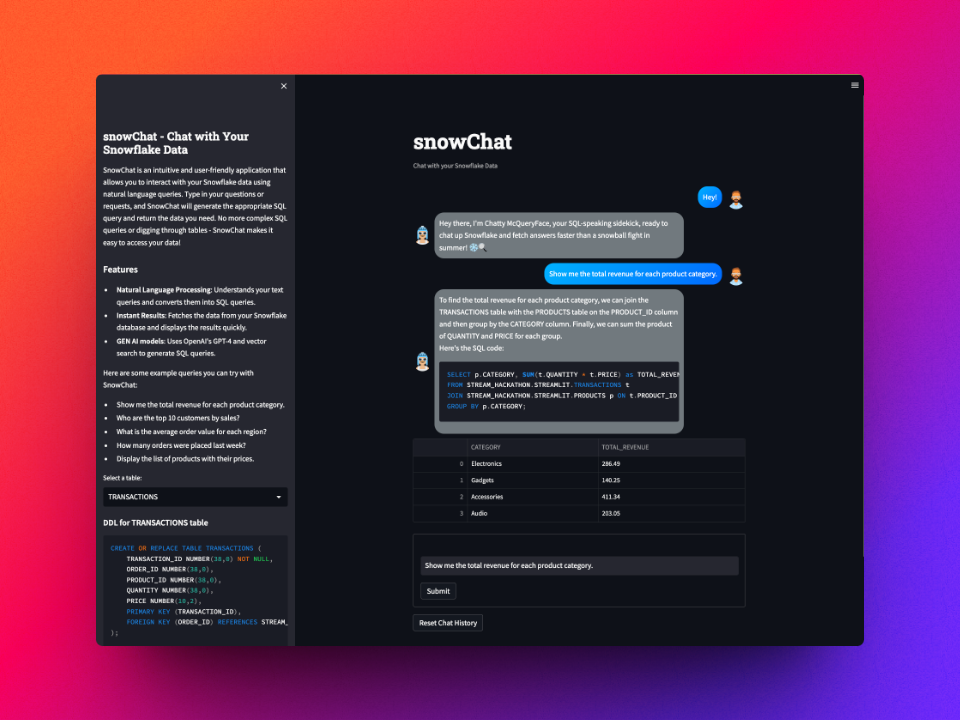 snowChat: Leveraging OpenAI’s GPT for SQL queries | by Kaarthikandavar ...