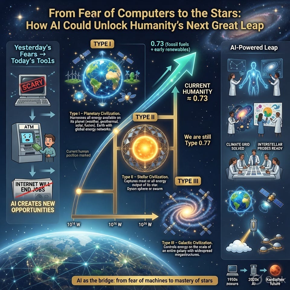 From Fear of Computers to the Stars: How AI Could Unlock Humanity’s ...