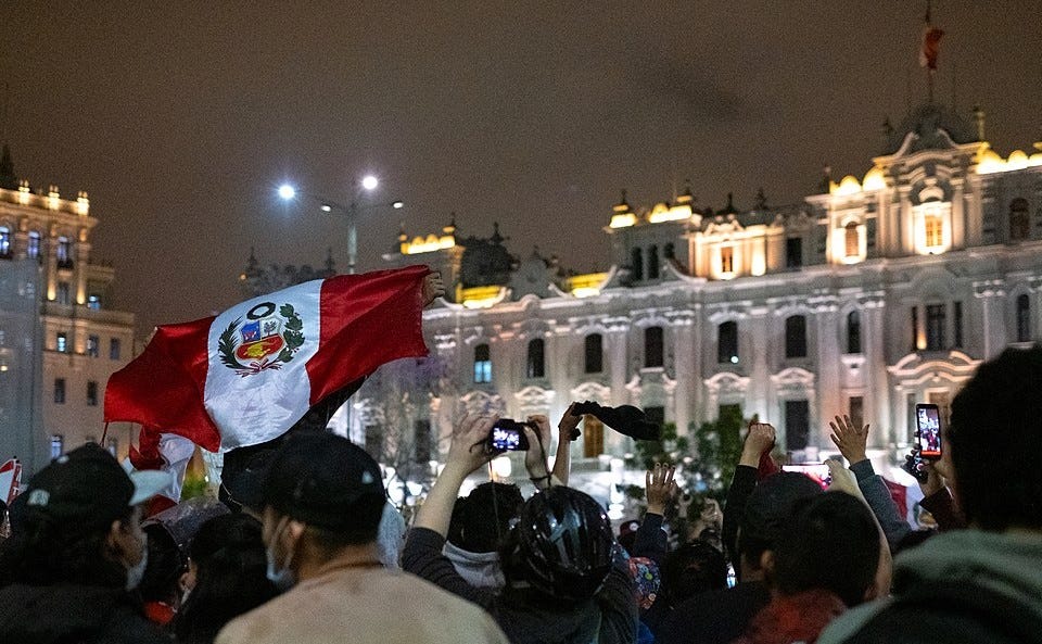 Peru’s presidential woes, as told by the graffiti in front of my ...