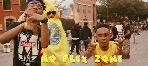 No Flex Zone Meme