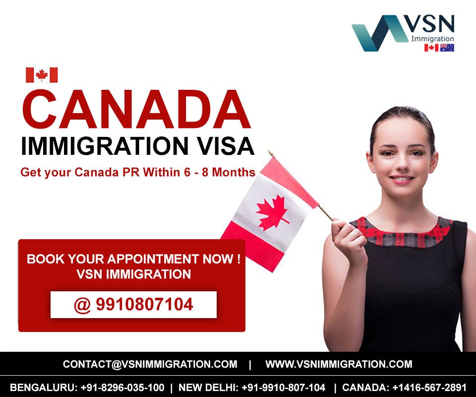 Apply for Canada immigration through express entry PNP program or business immigration. | by VSN ...