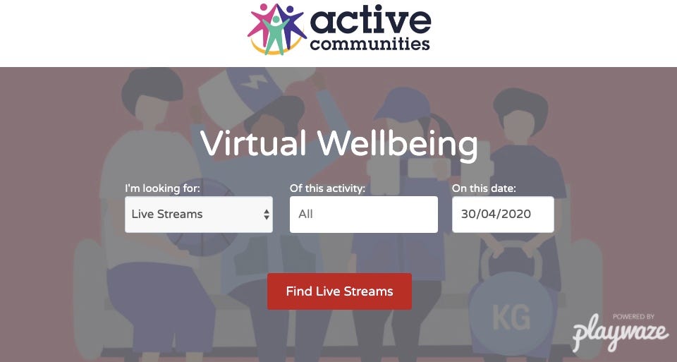 How open data can help the public stay active while staying at home | by Ellen Goodman | OpenActive