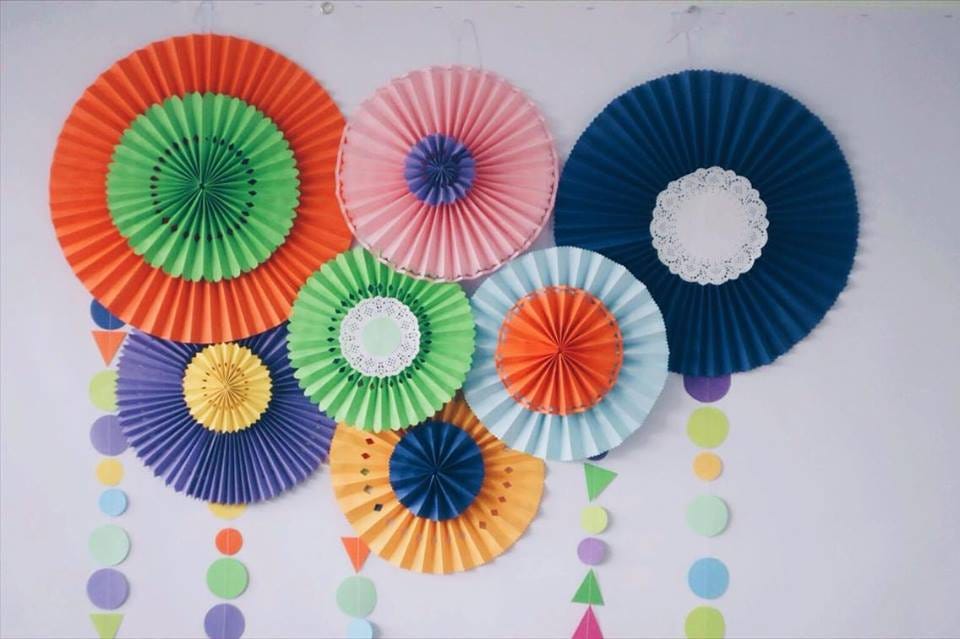 Colorful Decorations. Photo Booth Backdrop | by PomPom Decorations | Medium