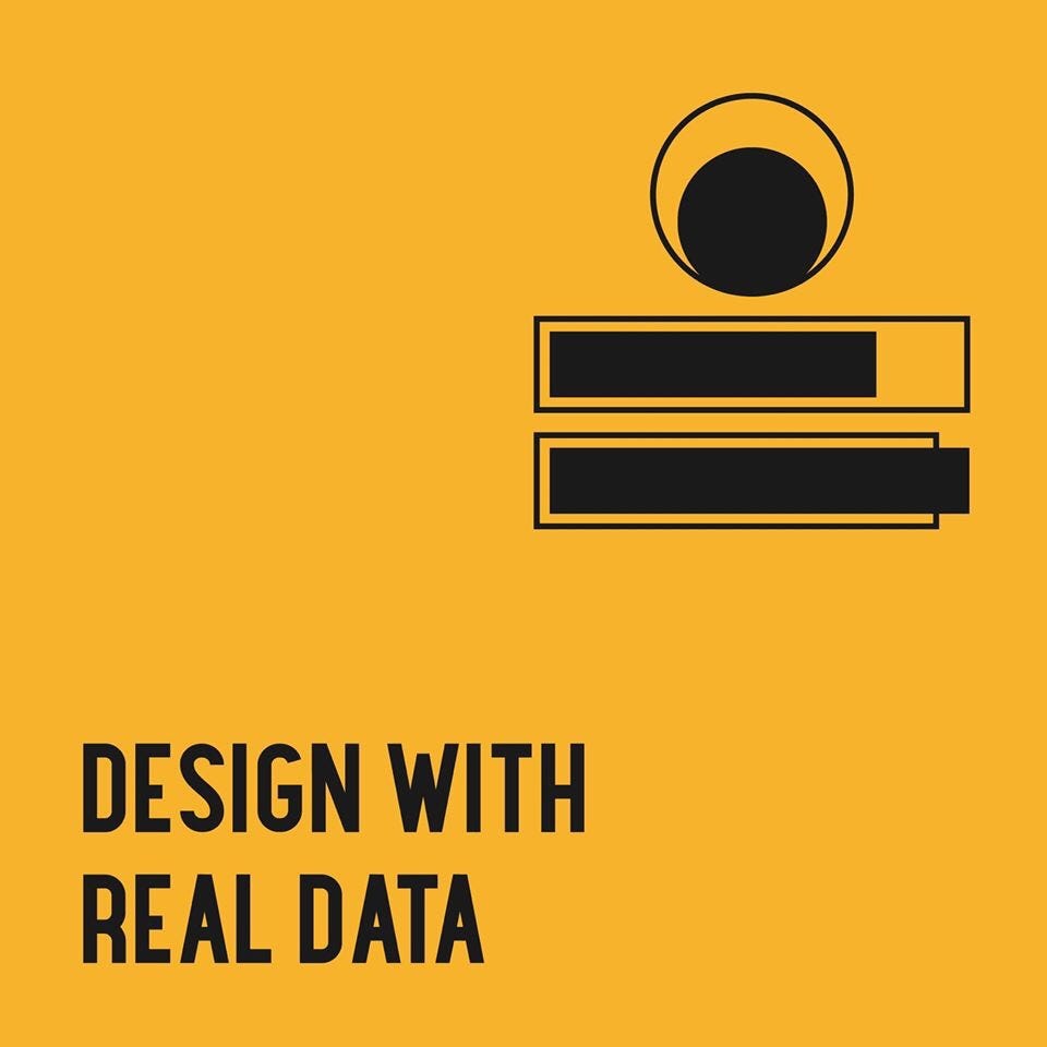 Design with real data.. What is real data? | by Islam Rakib | Medium