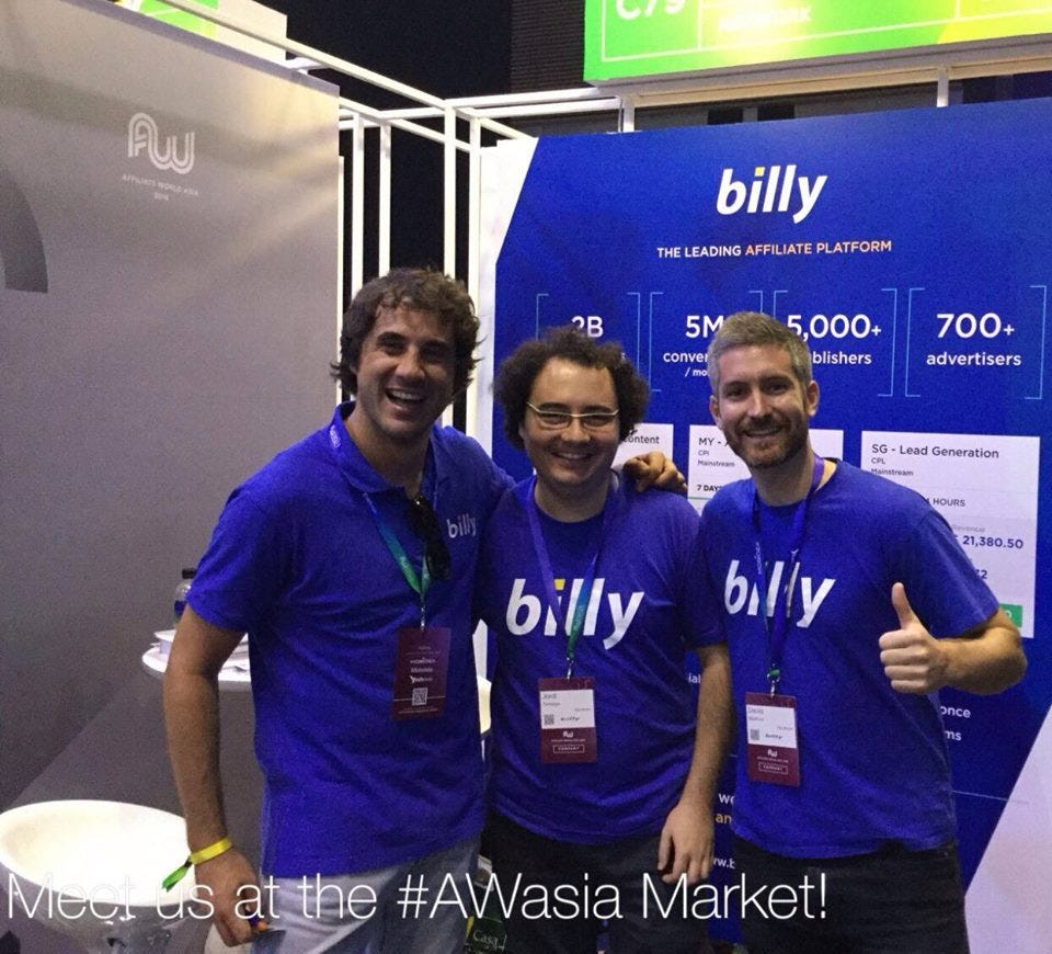 Billy Mobile: Official water sponsors of Affiliate World Asia | by ...