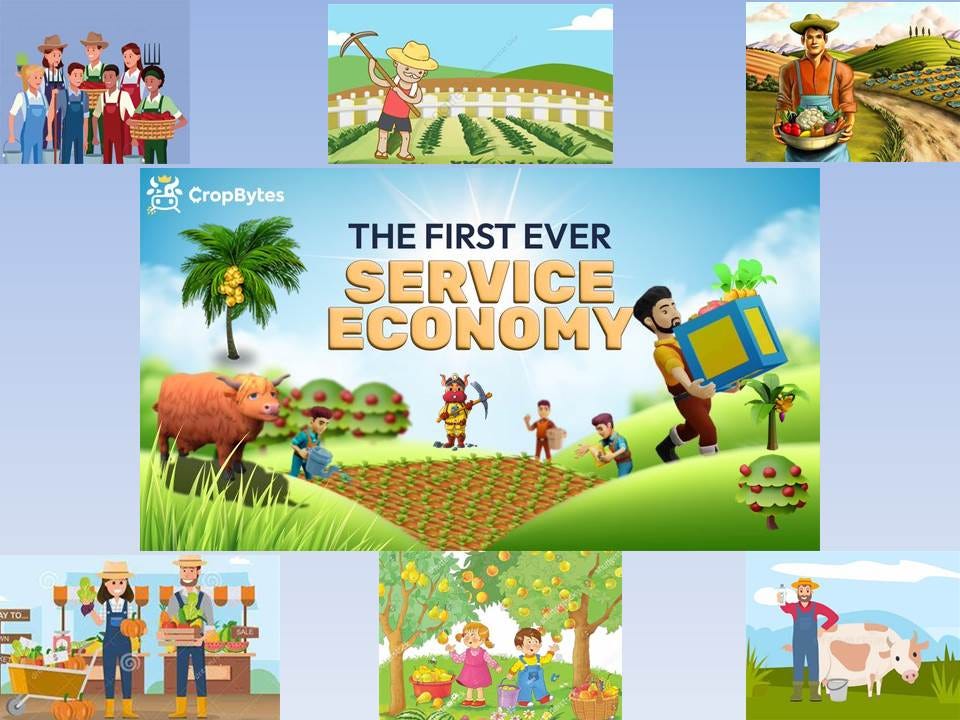 CropBytes: Service Economy — The First Ever! | by Cj Diana | Medium