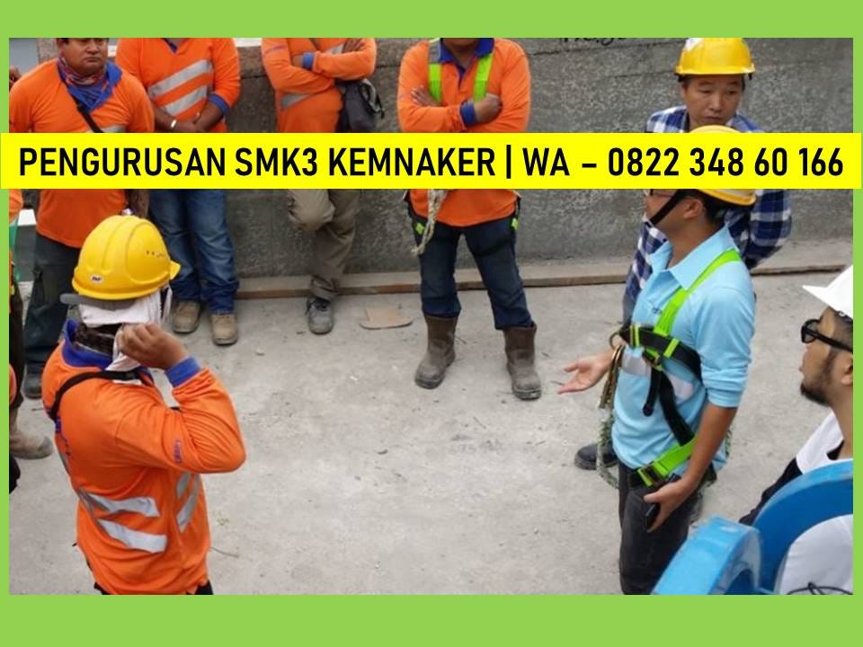 CALL : 0822 348 60 166 ( TSEL ) Sertifikat SMK3 Konstruksi Surabaya ...