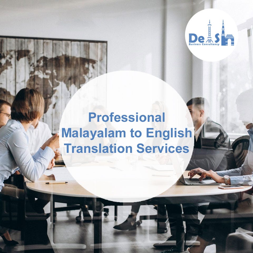 Malayalam to English Translation Services - Delsh Business Consultancy ...